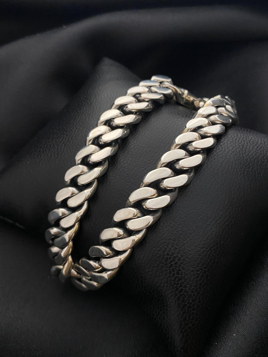 Silver Diamond Cut Cuban Neck Chain – Novopk